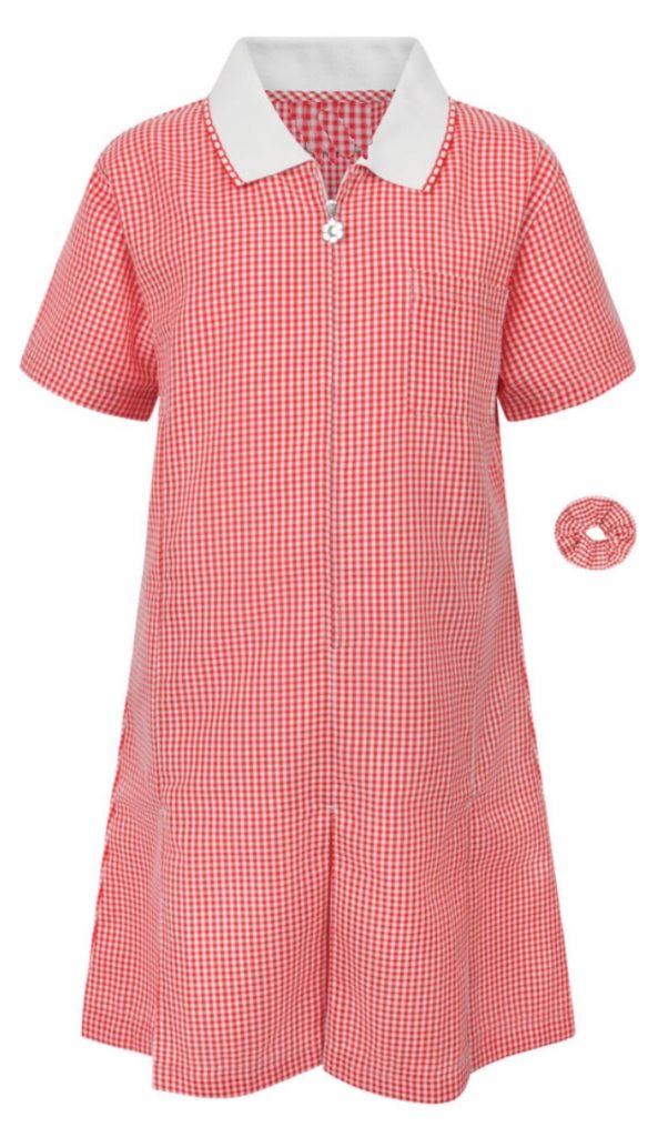 Eastbury Community Primary School Red and white Summer Dress | Ian ...